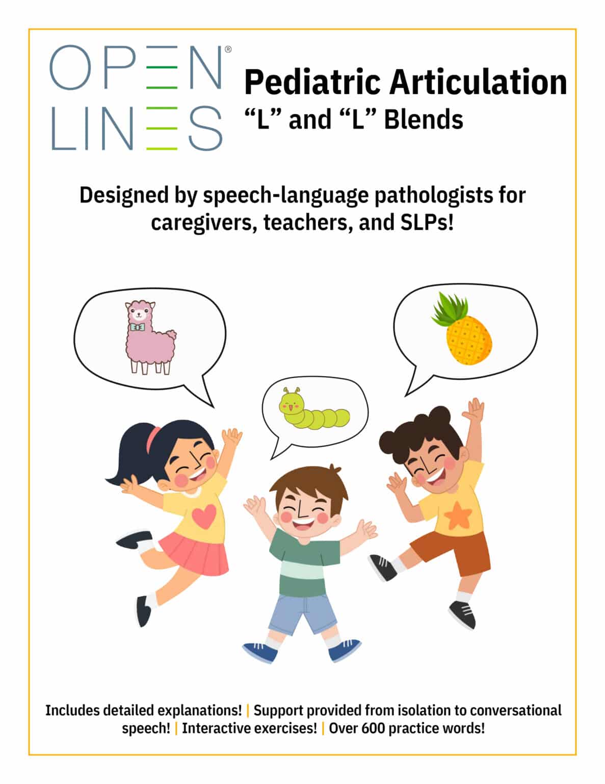 Speech Therapy Exercise Book to Enhance Your Child’s Speech