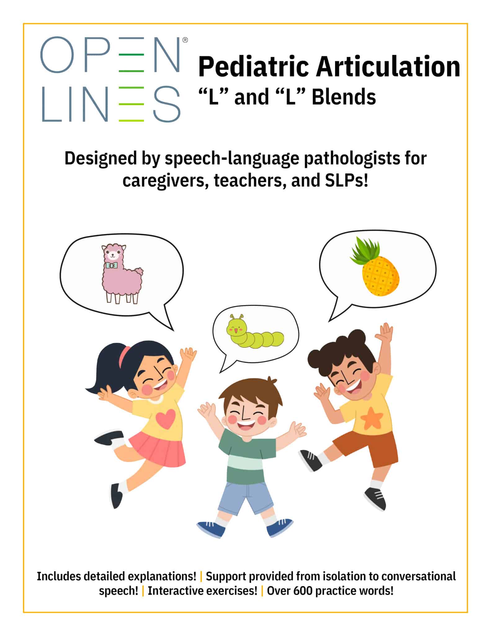 Speech Therapy Exercise Book to Enhance Your Child’s Speech