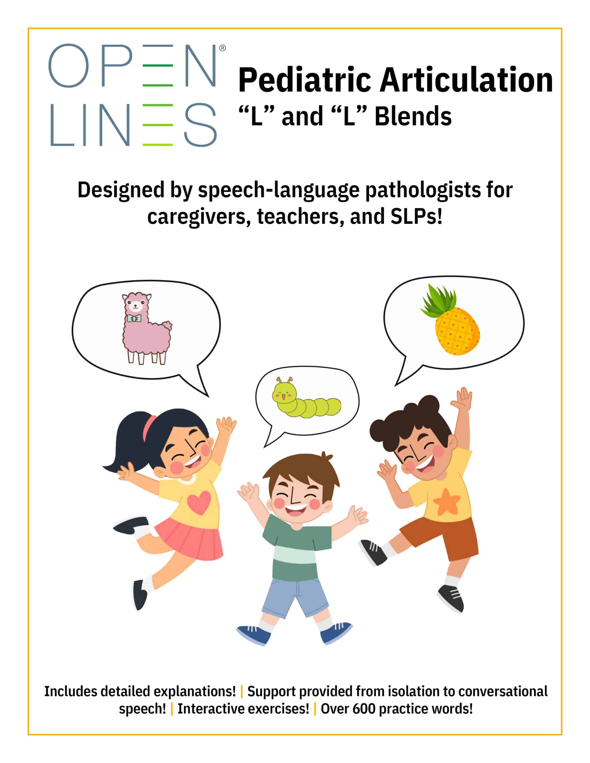 Speech Therapy Exercise Book to Enhance Your Child’s Speech